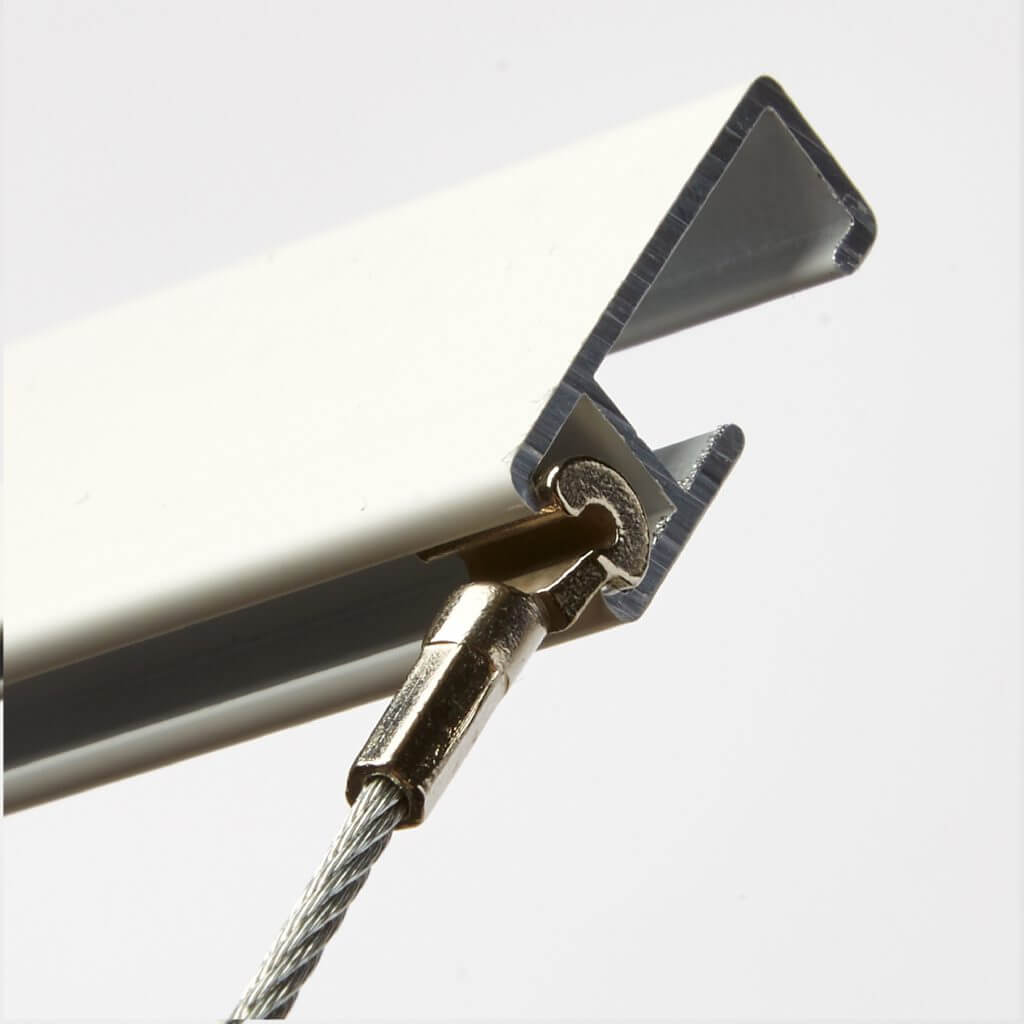 Locator Cobra Hanger, stainless steel cable, 3m - Picture Hanging Systems